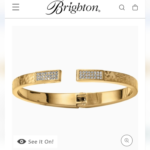 Brighton | Jewelry | Brighton Meridian Zenith Hinged Bangle | Poshmark